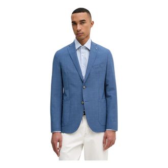 Michael Kors Wollmischungs-Blazer - - Jackets - Herren - Blau - 2XL