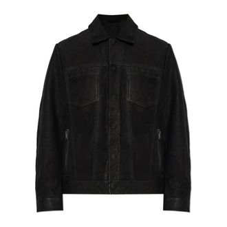 AllSaints Padro Jacket - Homme - Vestes - Noir - Taille: XL