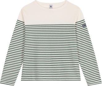 Petit Bateau Cabalero_h Tag-Kleidung, Milk/Willow, L