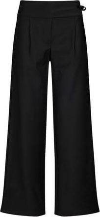 Thinking Mu Pantalon large &agrave; ceinture uni