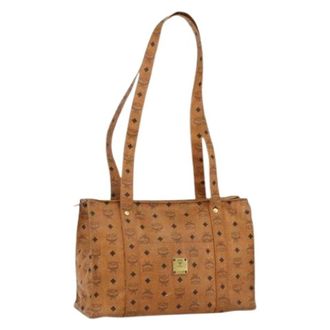MCM Sac cabas Pre-owned - Femme - Pre-owned - Brun - Taille: ONE Size