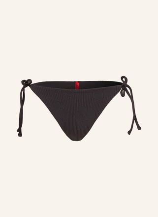HUGO BOSS Hugo Triangel-Bikini-Hose Tropi schwarz