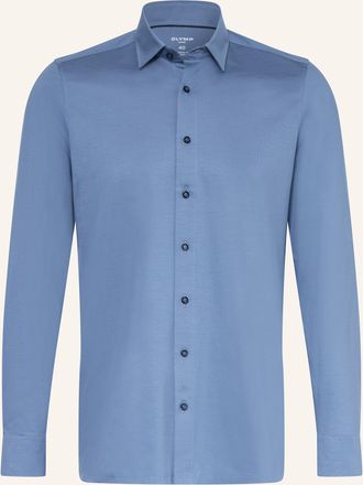 Olymp Jerseyhemd Luxor 24/Seven Modern Fit blau