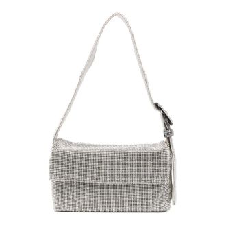 Benedetta Bruzziches Femme, Sacs, Gris, Taille: ONE Size Vitty La Mignon Sac Bandouli&egrave;re