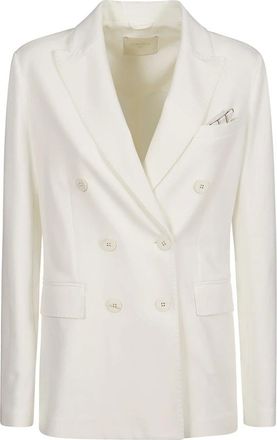 Circolo 1901 Femme, Vestes, Blanc, Taille: 40 FR Doppiopetto Jacket