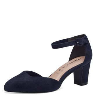 Tamaris Damen Pumps Vegan blau 38