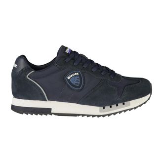 Blauer Sportschuh - - Shoes - Herren - Blau - 44 EU