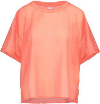Bomboogie Femme, Blouses et Chemises, Rose, Taille: 38 FR Lyocell Voile Over Blouse