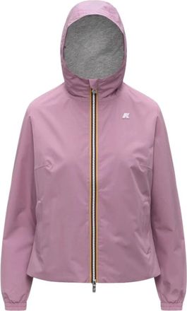 K-Way Femme, Vestes, Violet, Taille: 44 FR Lil 2.0 Stretch Poly Jersey