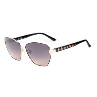 Guess Schwarz Metall Sonnenbrille