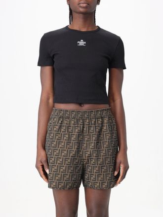 Fendi T-Shirt Femme couleur Noir