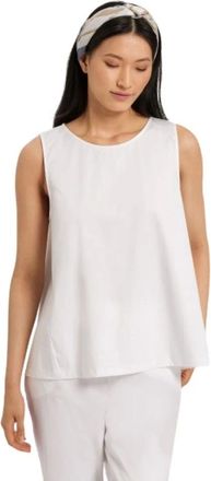 Hanro Femme, Tops, Blanc, Taille: 38 FR Hanro 98% coton, 2% &eacute;lasthanne Wit S