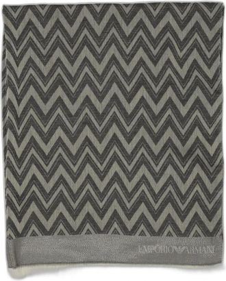 Emporio Armani Chevron Jacquard Schal - - Accessories - unisex - Mehrfarbig - ONE SIZE