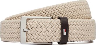 Tommy Hilfiger Herreng&uuml;rtel Tommy Hilfiger Adan 3.5 Elastic AM0AM13824 Beige