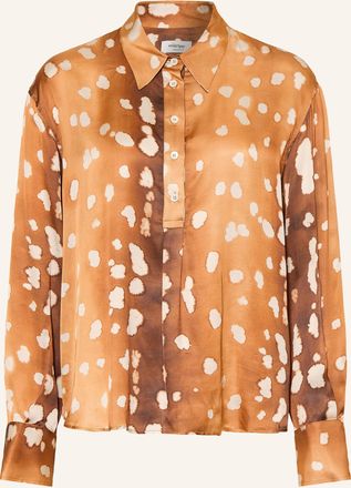 ottod'Ame Ottodame Blusenshirt Aus Satin beige