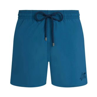 Vilebrequin Moorea Micro Ronde des Tortues Badeshorts - - Swimwear - Herren - Blau - M