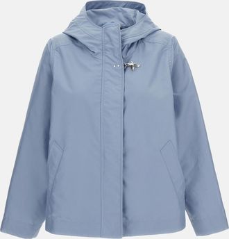 Fay Kurze Parka Aus Technischer Popeline