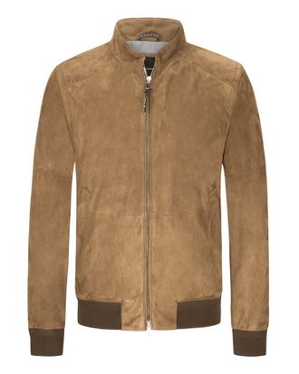 Windsor Blouson Borello aus softem Veloursleder in