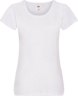 Fruit Of The Loom Rundhalsshirt Fruit of the Loom Original T Lady-Fit