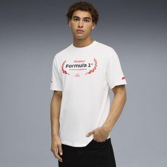 Puma T-shirt &agrave; motif F1 Essentials Homme, V&ecirc;tements, Blanc, XXL