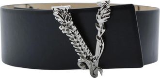 Versace Femme, Accessoires, Noir, Taille: 85 CM Ceintures