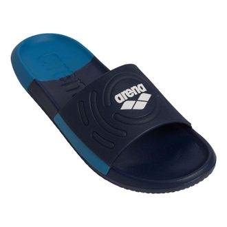 Arena Herren Badeschlappen Badepantoletten Poolsandalen Urban Active Badeschuhe, Farbe:Blau, Artikel:-200 Navy-White-Turquoise, Schuhgr&ouml;&szlig;e:EUR 43