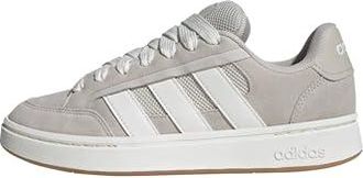 adidas Homme Grand Court Alpha Shoes, Wonder Alumina/Core White/Gum 3, 44 2/3 EU