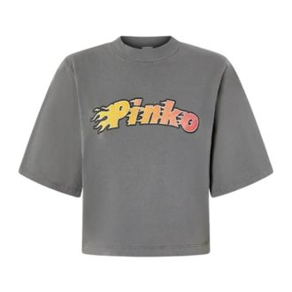 Pinko Niamey T-Shirt - - Tops - Damen - Grau - M
