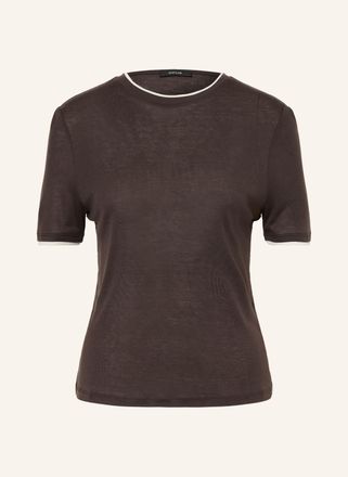 OPUS T-Shirt Soppel braun