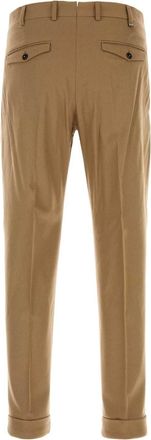 Pantaloni Torino Stretch Wool Blend Trousers - Beige