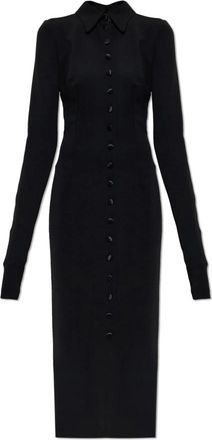 Dolce & Gabbana Robe &agrave; col - Femme - Robes - Noir - Taille: 40 FR
