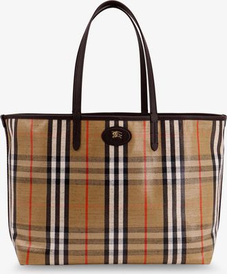 Burberry Highlands coated canvas shoulder bag - BURBERRY - gender_Woman