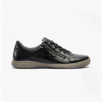 Josef Seibel CAREN 12 Damen Leder Sneaker Schwarz