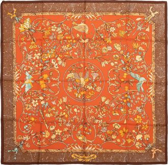 Herm&egrave;s T&uuml;cher & Schals - Scarf - Gr. unisize - in Braun - f&uuml;r Damen