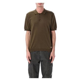 C.P. Company S/S Polo Sweater - - Tops - Herren - Gr&uuml;n - L