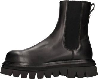 Casadei Femme, Chaussures, Noir, Taille: 41 EU Beatles Leather Bottes &agrave; cheville