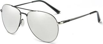 Generic Lunettes de soleil polaris&eacute;es de couleur for hommes, verres de soleil de conduite for vacances(Gray)