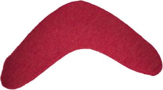 Kirsten Balk Bumerangkissen-Bezug Kissenbezug rot