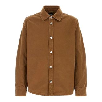 A.P.C. A.p.c., Homme, Chemises, Brun, Taille: L Surchemise