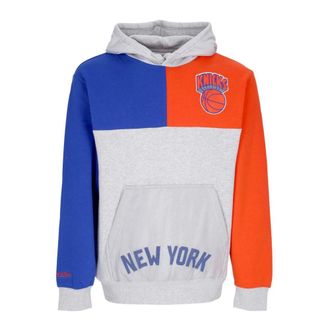 Mitchell & Ness NBA Tie Breaker Hoodie Grau - - Sweatshirts & Hoodies - Herren - Mehrfarbig - L