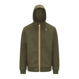 K-Way Rainier Spacer Zip-Through Sweatshirt - - Sweatshirts & Hoodies - Herren - Gr&uuml;n - M