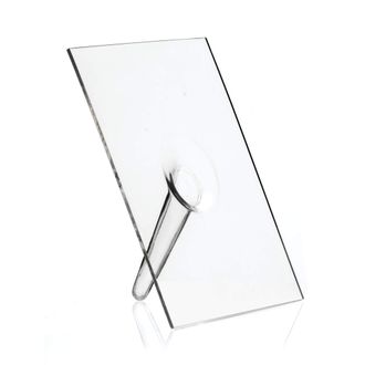 Guzzini Icons, Single Stem Vase Si Single - Transparent, 18 x 11 x h25 cm - 16970000