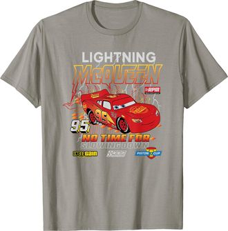 Disney Cars Lightning McQueen No Time For Slow Down T-Shirt
