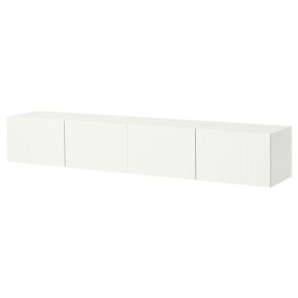 IKEA BEST&Aring; TV-Bank mit T&uuml;ren