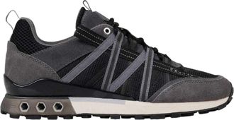 Cruyff Sneaker f&uuml;r Herren, Wildleder, Hex-Tech (Schwarz/Grau)
