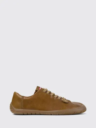 Camper Peu Path+ Slip-On-Sneaker aus Kalbsleder mit elastischen Schn&uuml;rsenkeln