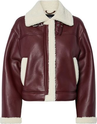 Pieces Female Kunstlederjacke PCJANELLE