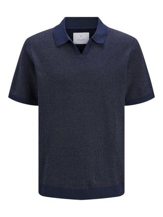 Jack & Jones Jprcceaston Knit Split Neck Ss Sn