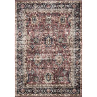 benuta Basic Waschbarer Teppich George - Multicolor 300x400 cm - Kunstfaser - Rechteckig & im Style: Vintage, Elegant, Retro - Pflegeleicht f&uuml;r