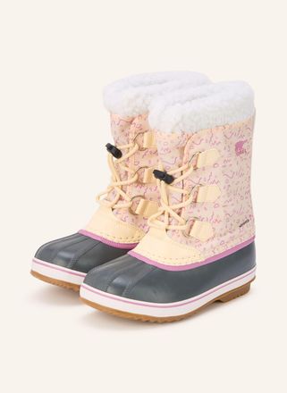 Sorel Boots Yoot Pac Mit Kunstfell beige